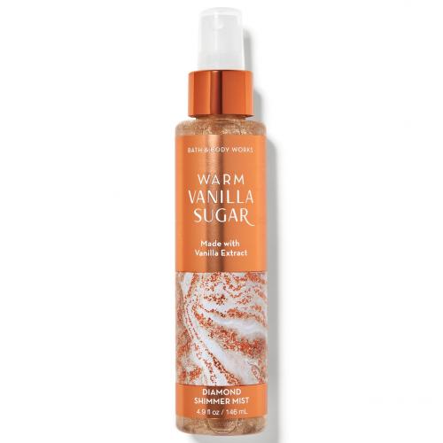 Bath And Body Works Warm Vanilla Sugar Diamond Shimmer Mist Zapachowa