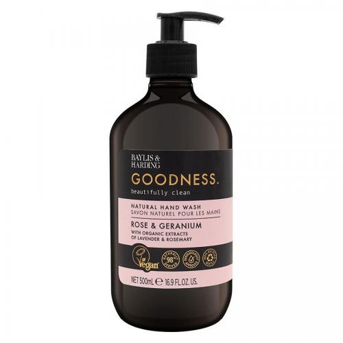 Baylis & Harding, Goodness Rose & Geranium hand wash (Mydło do rąk w ... Baylis & Harding, Goodness Rose & Geranium hand wash (Mydło do rąk w ...
