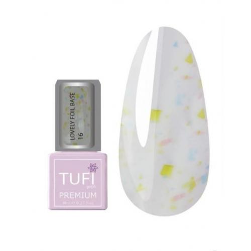 Tufi Profi, Premium, Lovely Foil Base (Baza do paznokci z efektem folii ... Tufi Profi, Premium, Lovely Foil Base (Baza do paznokci z efektem folii ...