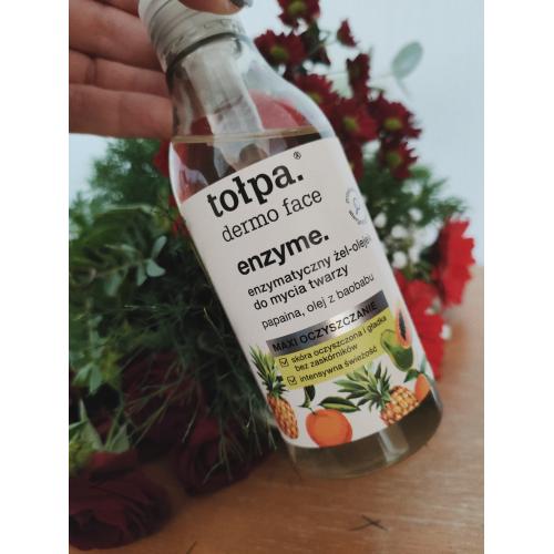 Tołpa, Dermo Face, Enzyme, Enzymatyczny żel-olejek do mycia twarzy ... Tołpa, Dermo Face, Enzyme, Enzymatyczny żel-olejek do mycia twarzy ...