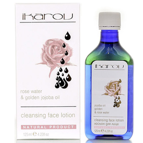 Ikarov, Jojoba Oil Golden & Rose Water Cleansing Face Lotion (Dwufazowy ... Ikarov, Jojoba Oil Golden & Rose Water Cleansing Face Lotion (Dwufazowy ...