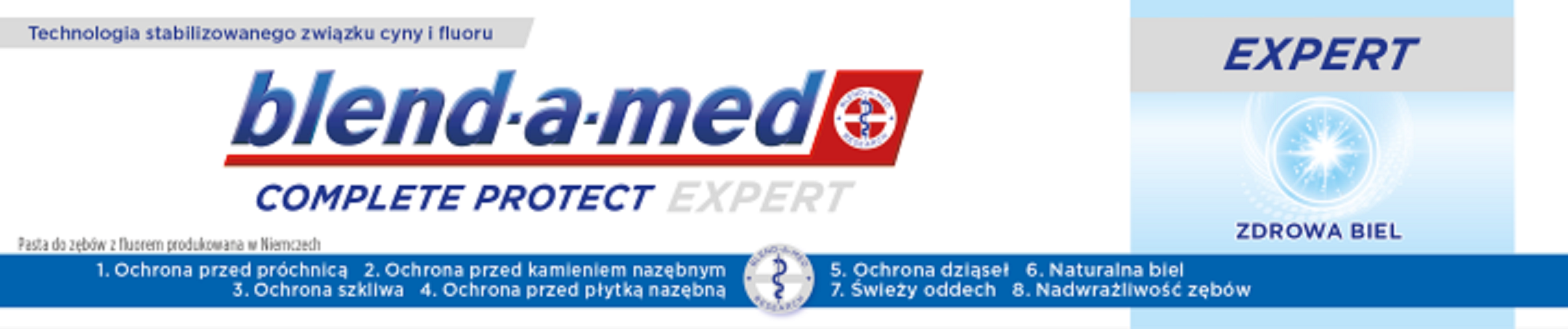 Blend - a - med, Complete Protect Expert Healthy White, Pasta do zębów ... Blend - a - med, Complete Protect Expert Healthy White, Pasta do zębów ...
