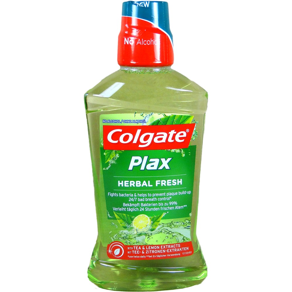 Colgate, Plax, Herbal Fresh, Mouthwash (Płyn do płukania jamy ustnej ... Colgate, Plax, Herbal Fresh, Mouthwash (Płyn do płukania jamy ustnej ...